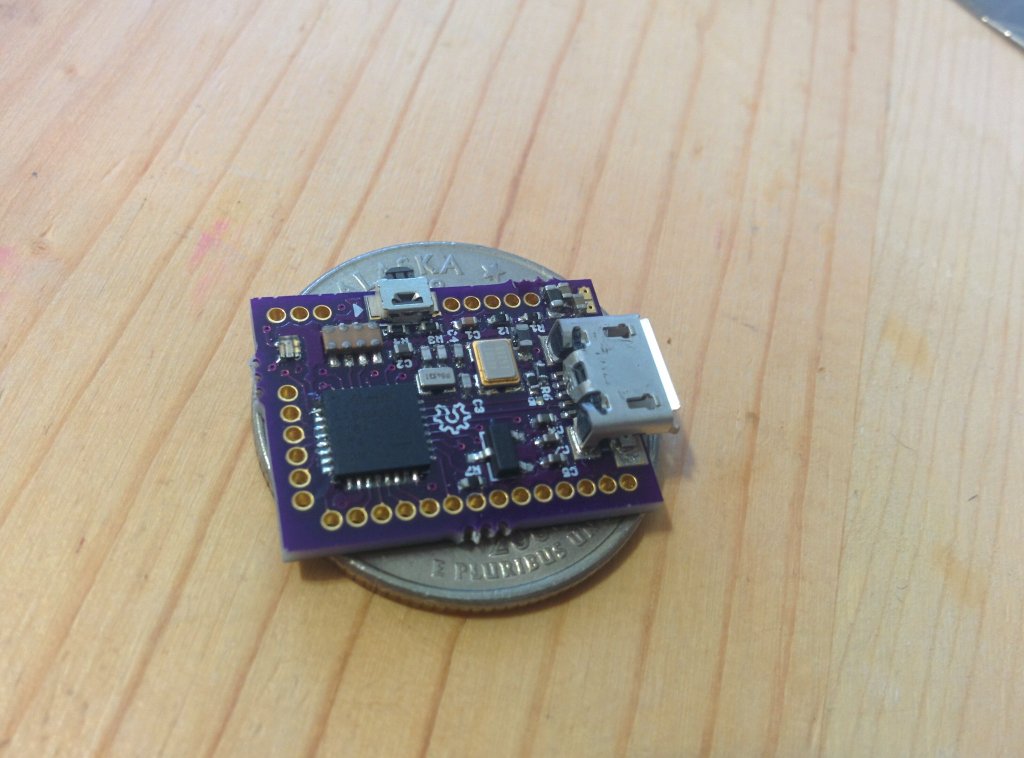 FemtoUSB Arduino-compatible board – OSH Park