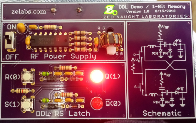 Diode-Diode Logic Clock – OSH Park