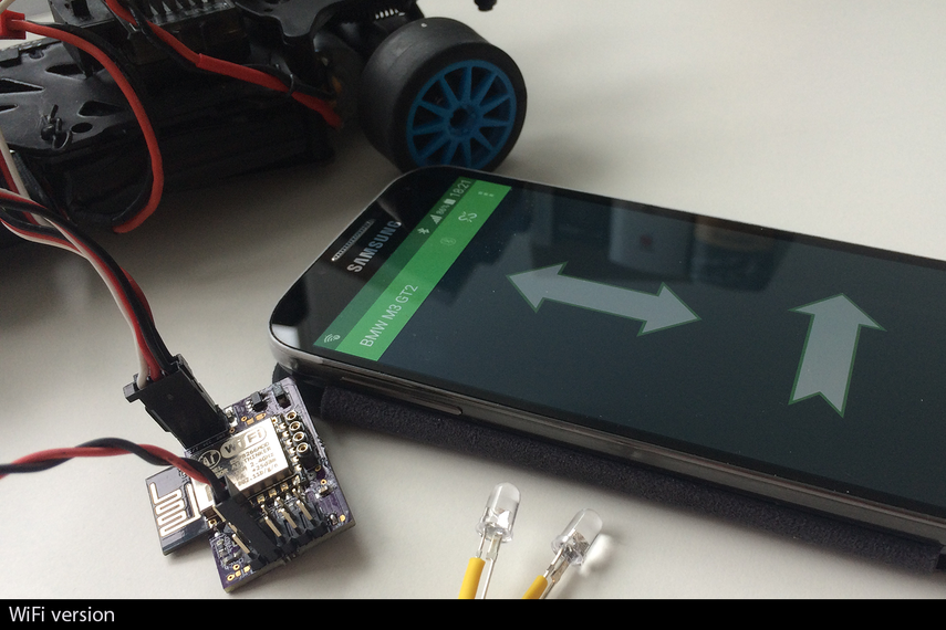 Smart Racer: control RC cars from your smartphone – OSH Park