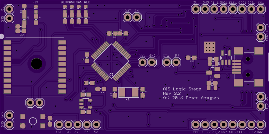 Open Source AIS Transponder – OSH Park