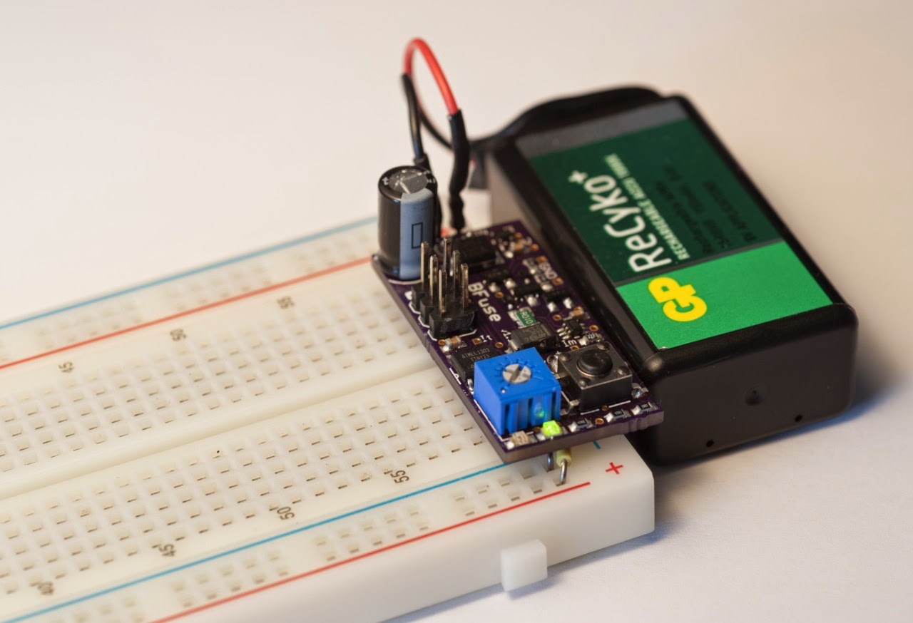 BFuse: Electronic Fuse for Breadboard – OSH Park