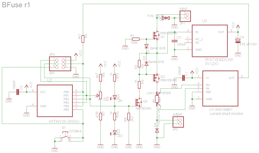BFuse: Electronic Fuse for Breadboard – OSH Park