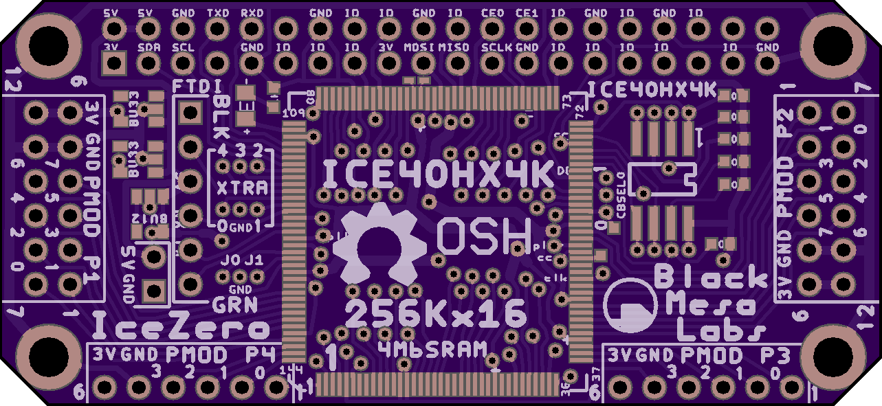 IceZero FPGA Board for Raspberry Pi – OSH Park