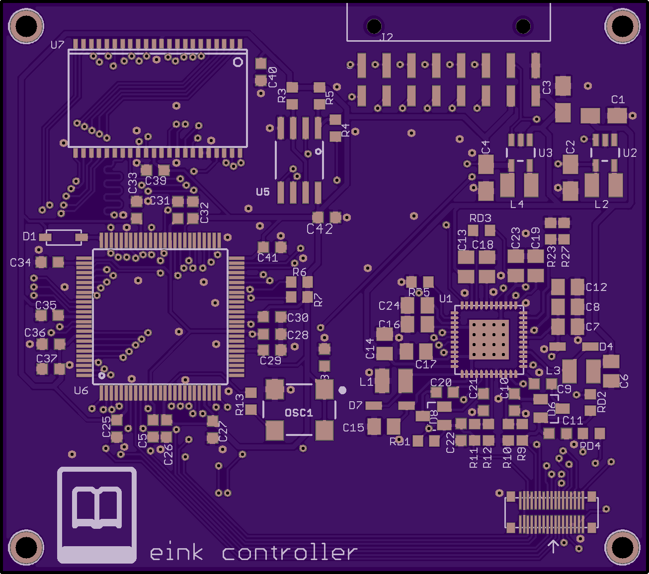 E-Ink controller with ice40 FPGA – OSH Park
