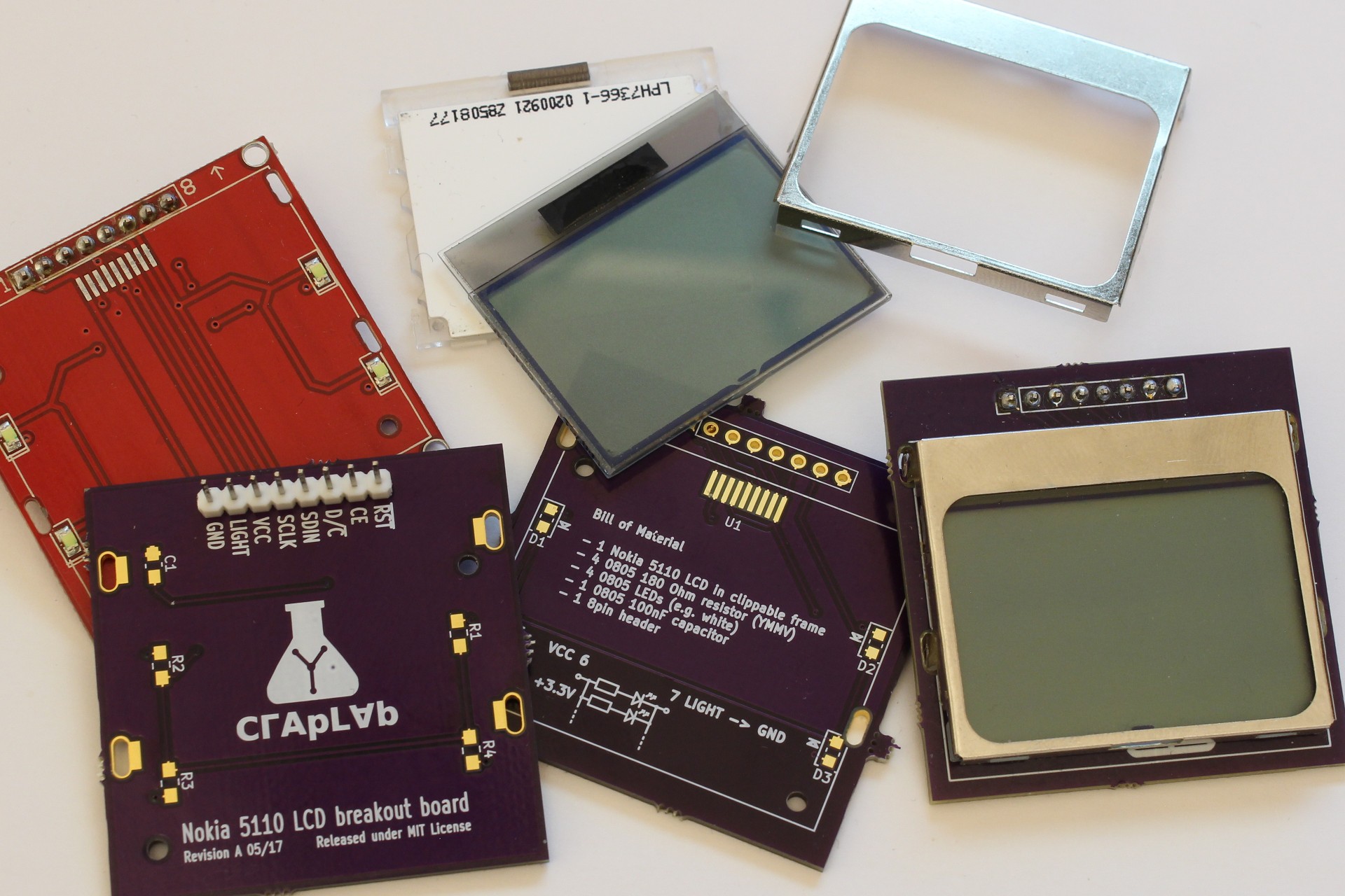 KiCad footprint for Nokia 5110 LCD – OSH Park