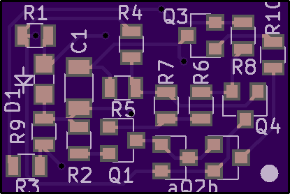 Disintegrated LM3909 LED Flasher by Dillon Nichols – OSH Park