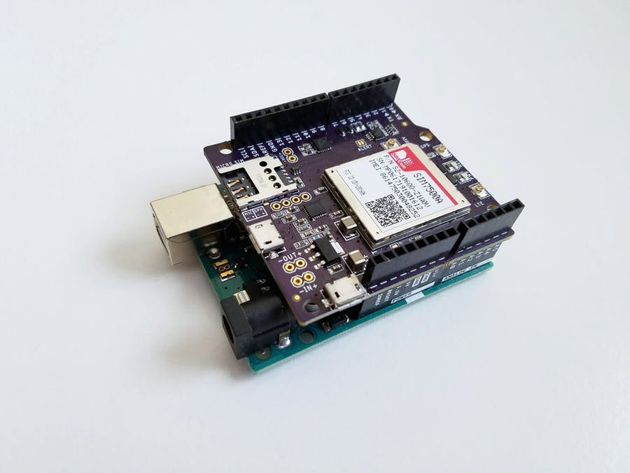 LTE Cellular Shield for Arduino with Voice – OSH Park