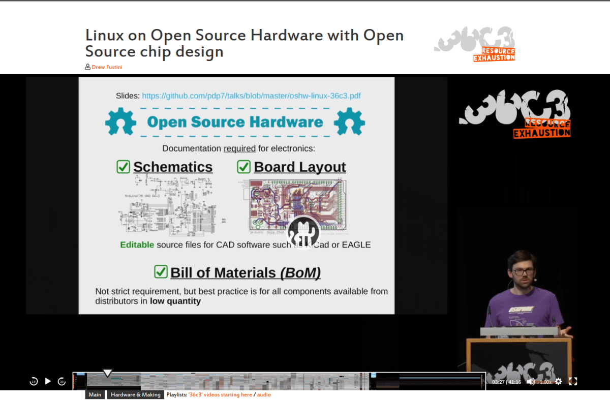 Linux on Open Source Hardware with Open Source chip design – OSH Park