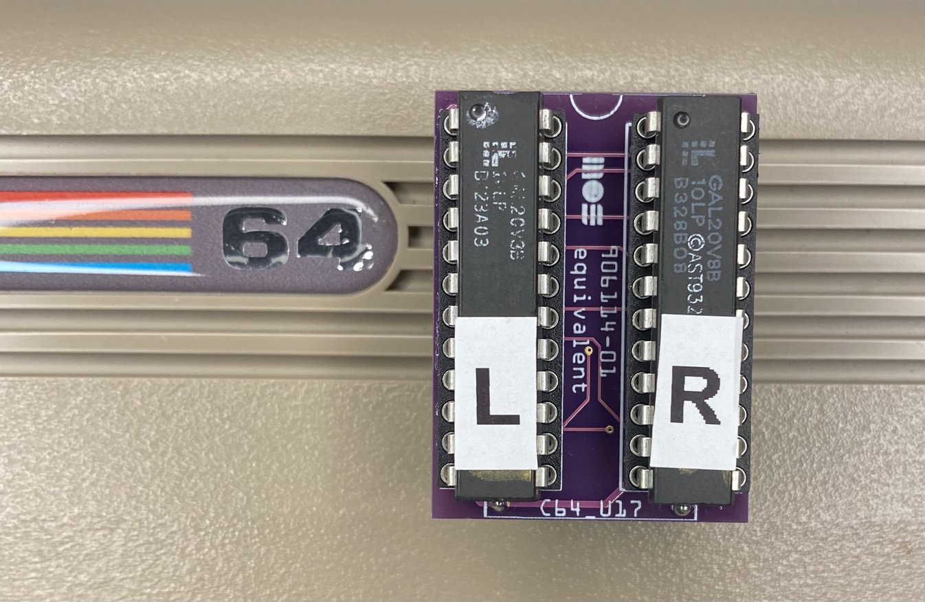 Commodore 64 GOLD PLA C64 Programmable Logic Array – OSH Park