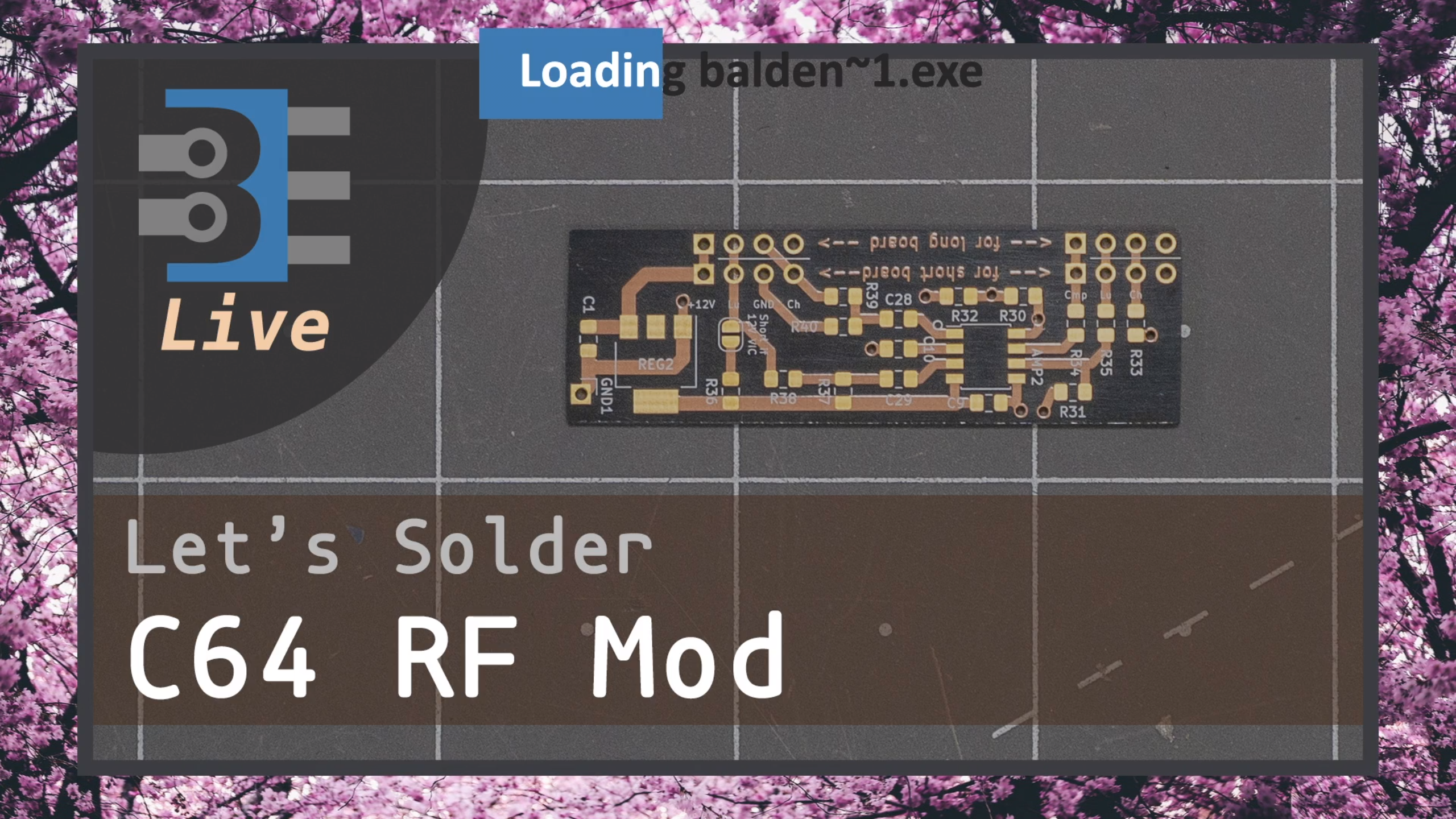 Commodore 64 RF Mod Solder and Test – OSH Park