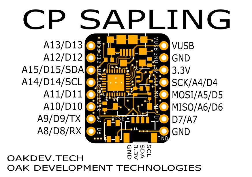 CP Sapling micro dev board – OSH Park