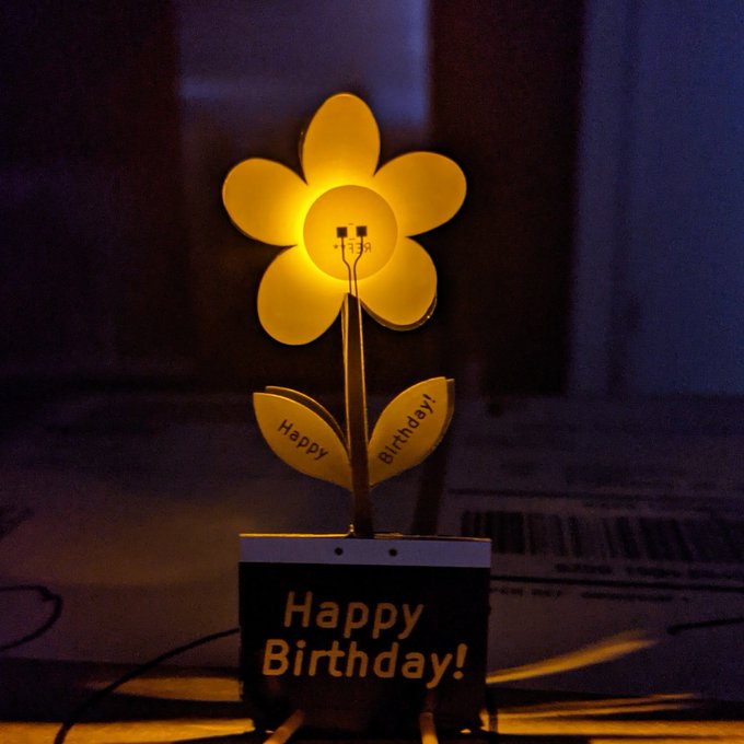 Flexible PCB flower 🌼 – OSH Park