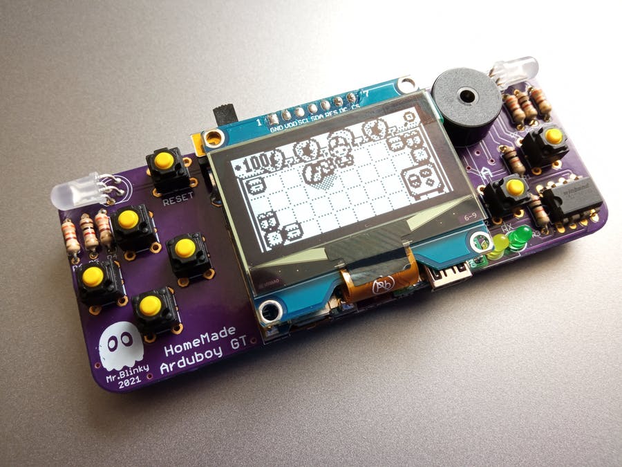 DIY Arduboy GT – OSH Park